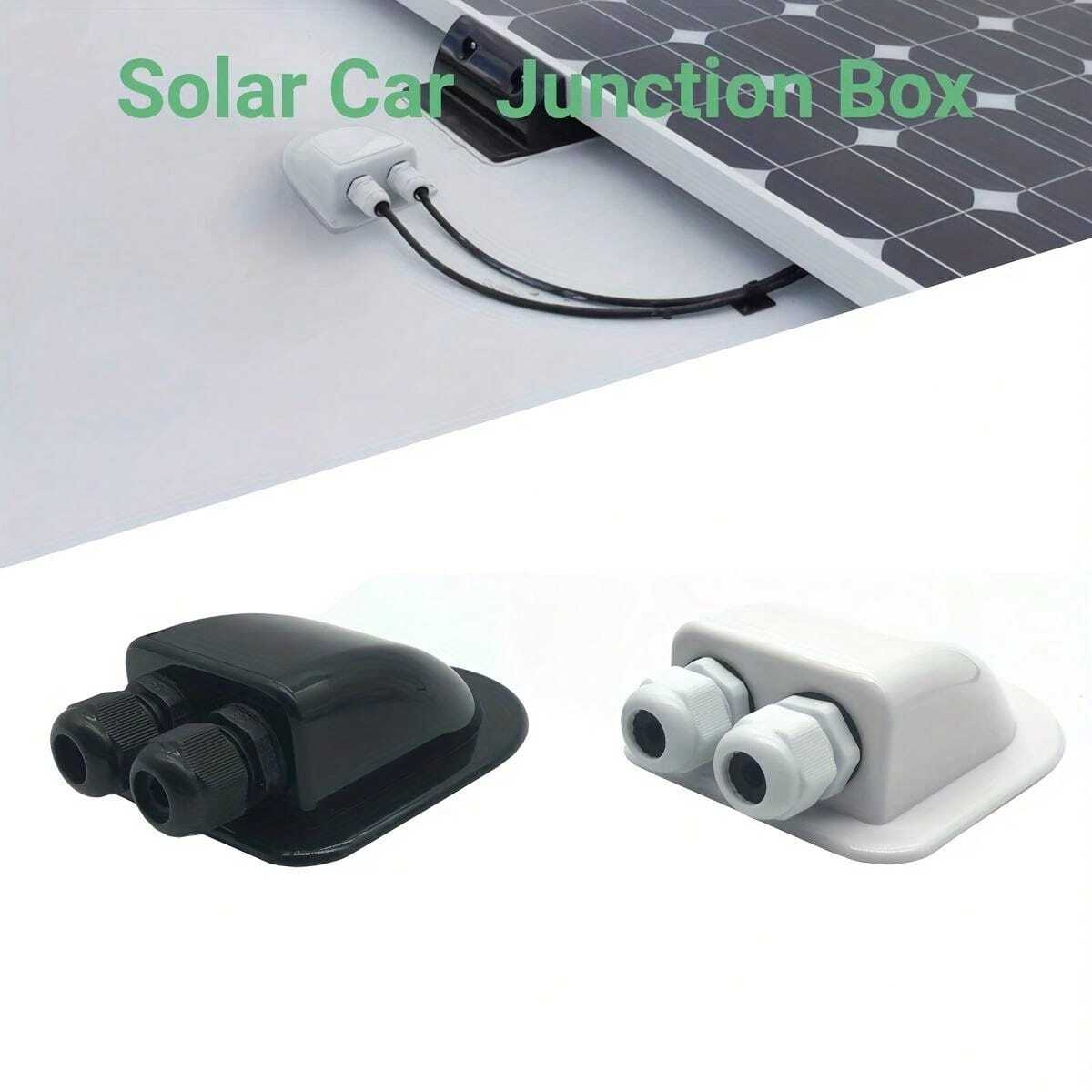 Top Solar Panel Cable Holder Junction Box Roof Wire Entry Gland Box ...