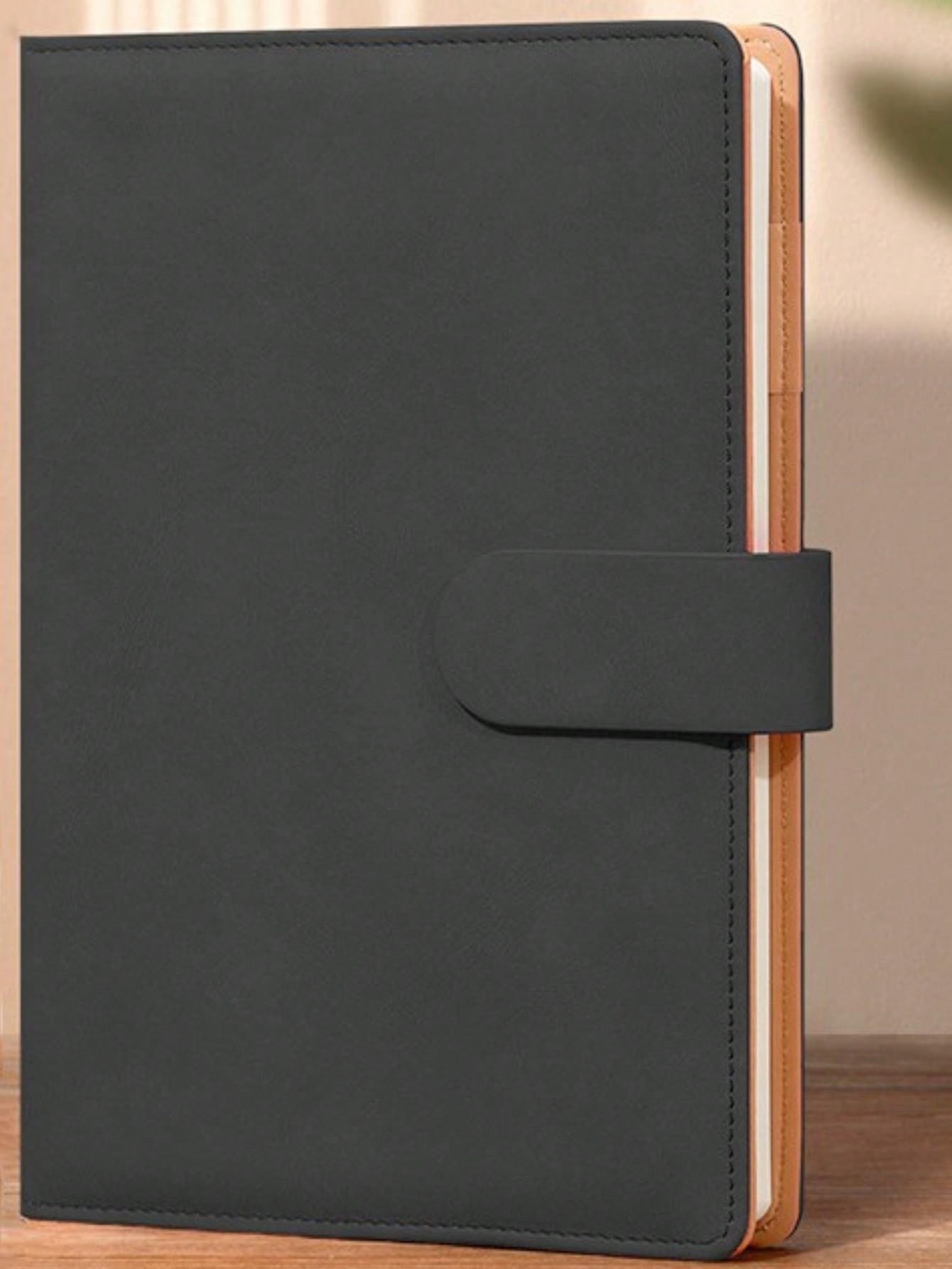 1pc A5 Clasp Notebook, Practical Business Meeting Notebook, Office ...