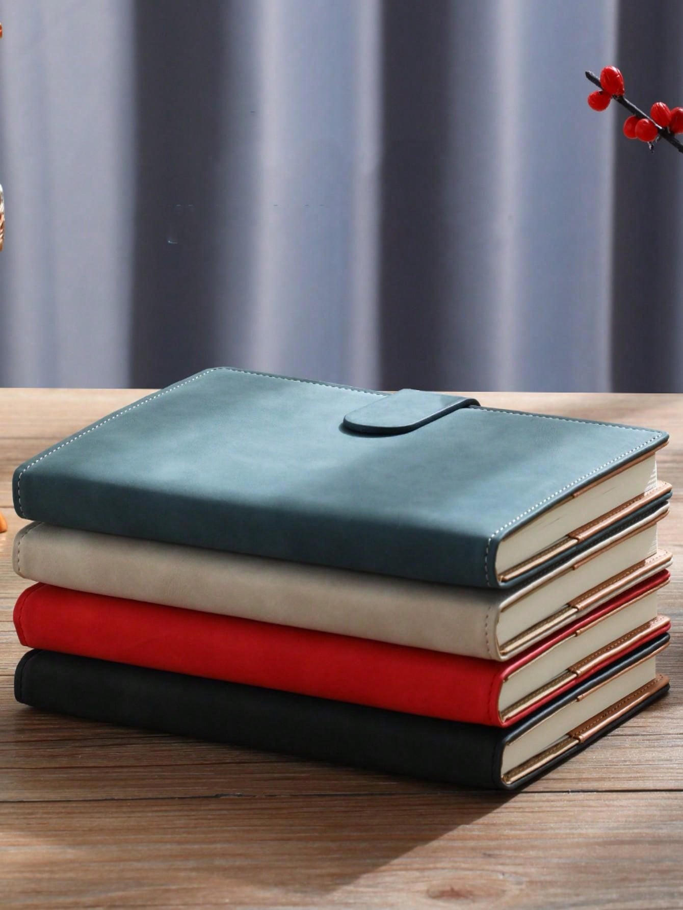 1pc A5 Clasp Notebook, Practical Business Meeting Notebook, Office ...