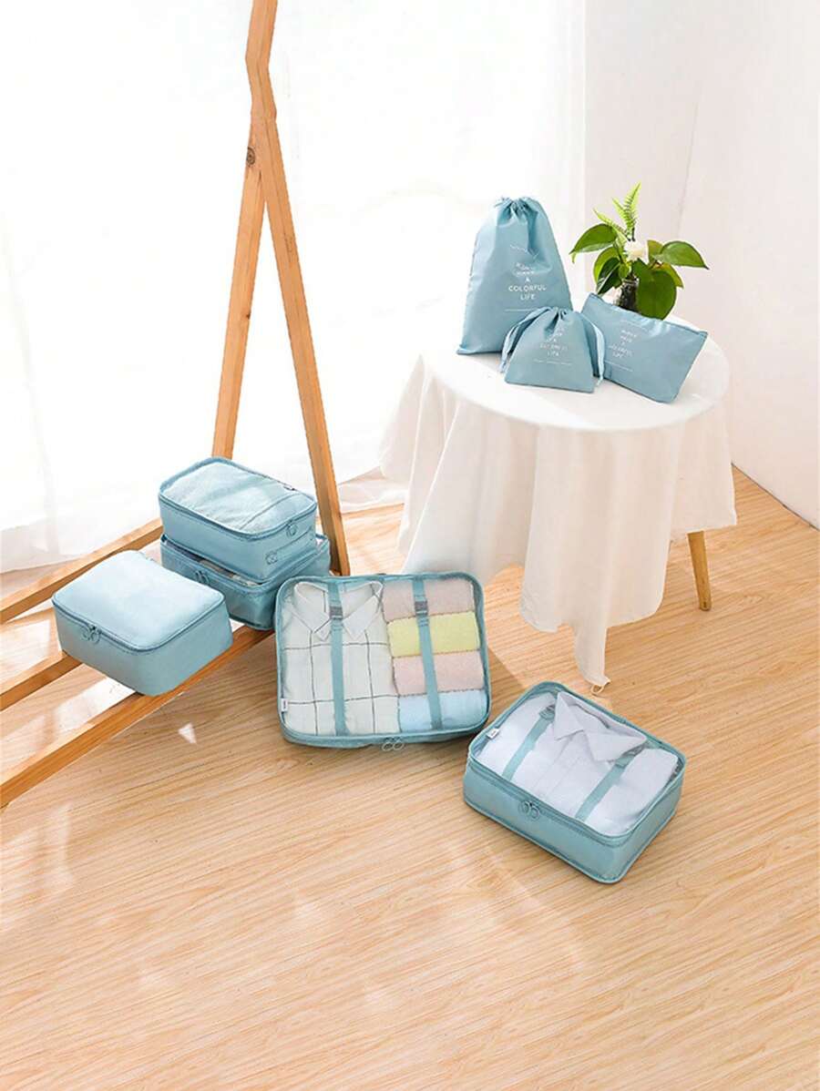 Travel Storage Bag Item Classification Storage Bag 8-Piece Set Travel ...