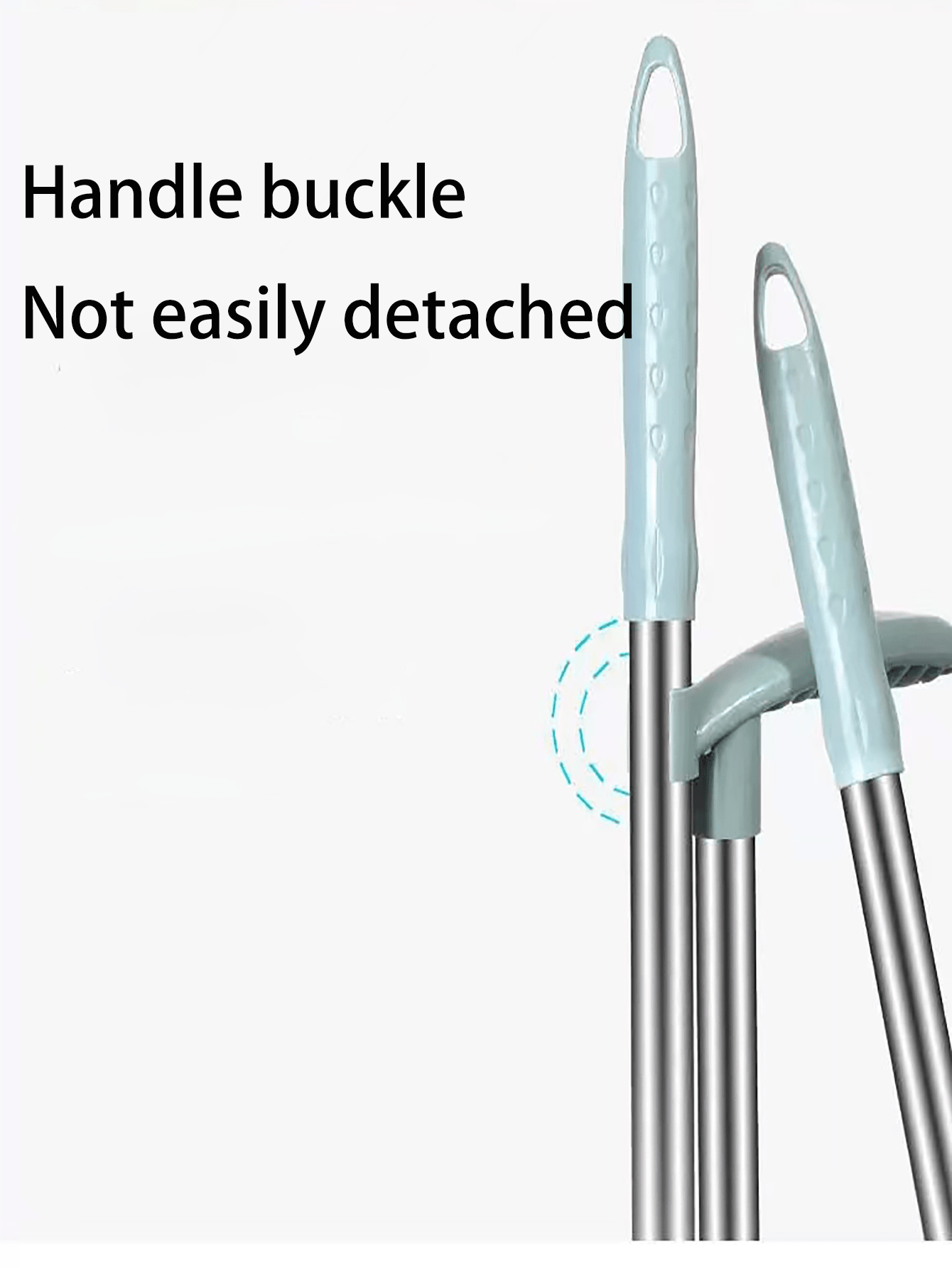 1pc Broom Dustpan Comb Set & Soft Bristle Broom With Foldable Handle ...