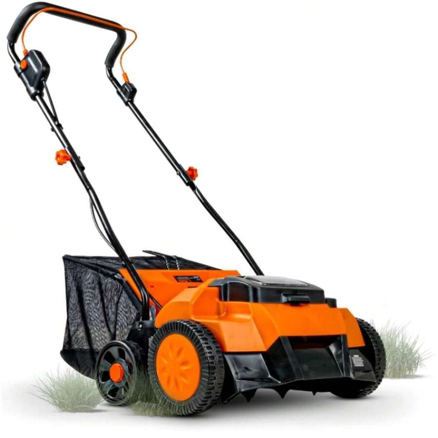 SuperHandy Walk-Behind Electric Scarifier & Dethatcher - For Lawn ...