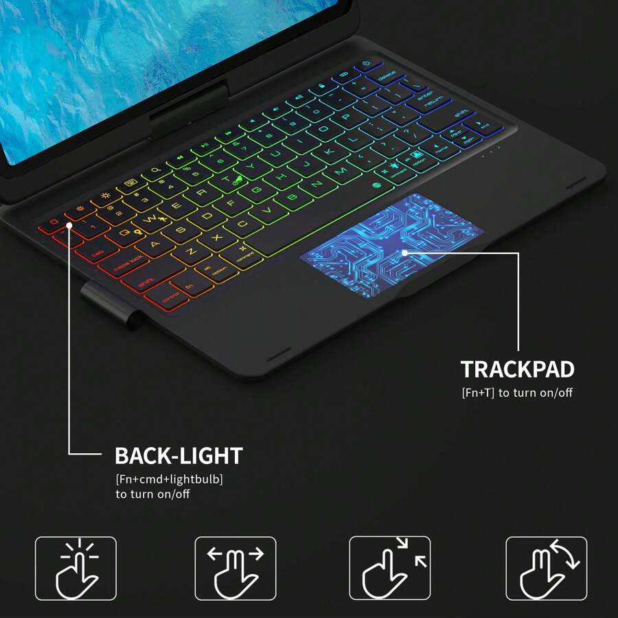 The IPad Tablet Keyboard Is Compatible With IPad Pro 11 Inch 2022-4/10 ...