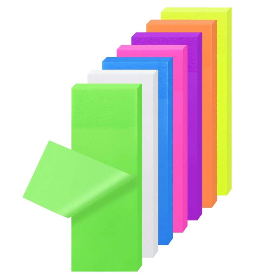 350PCS Self-Stick Note Post Stickies, Transparent Sticky Notes Book ...