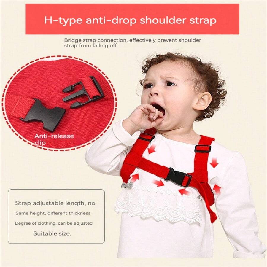 1pc Children Anti-Lost Backpack With Traction Rope, Baby Child Safety ...