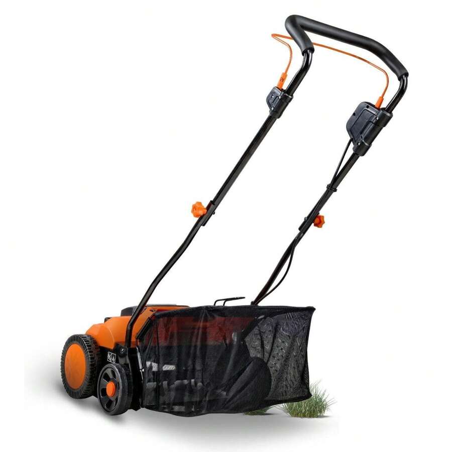 SuperHandy Walk-Behind Electric Scarifier & Dethatcher - For Lawn ...