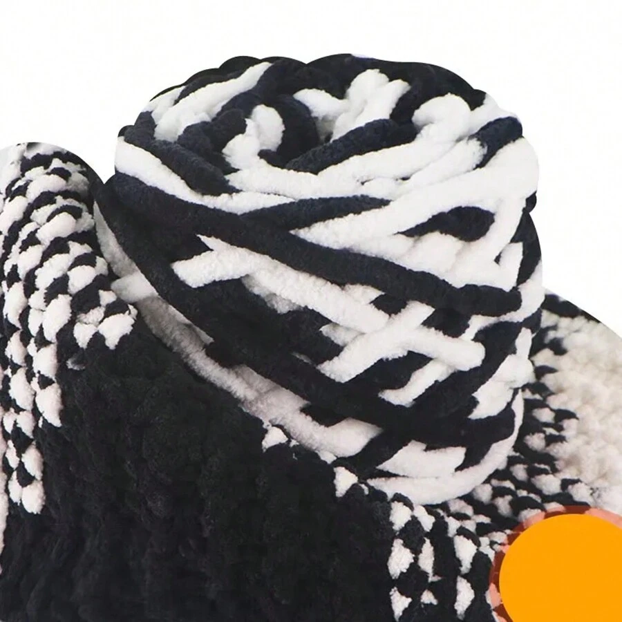 100g Ice Strip Yarn, Multicolor Knitting Yarn Ball, For Diy Knitting Scarf, Sweater, Etc ...