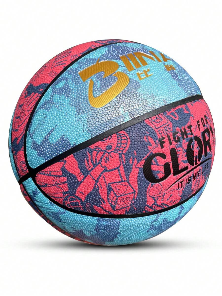1pc Standard Size 7 Inflatable Basketball With Moisture Absorbing And ...