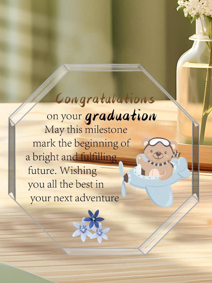 Clear Acrylic Graduation Season Decoration, A Special Gift For ...