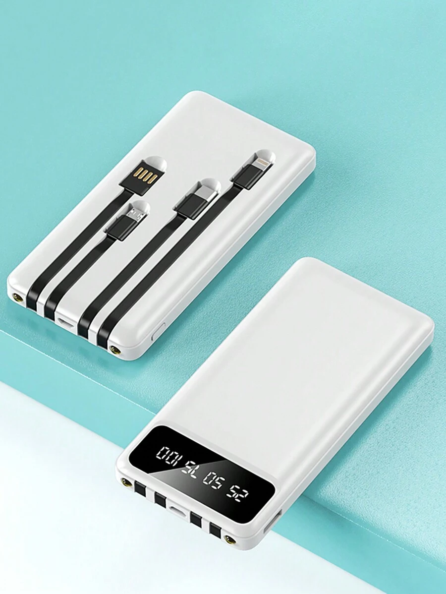 Charging Bank 20000mah Portable Charger Fast Charging Bank, With 4 LED ...