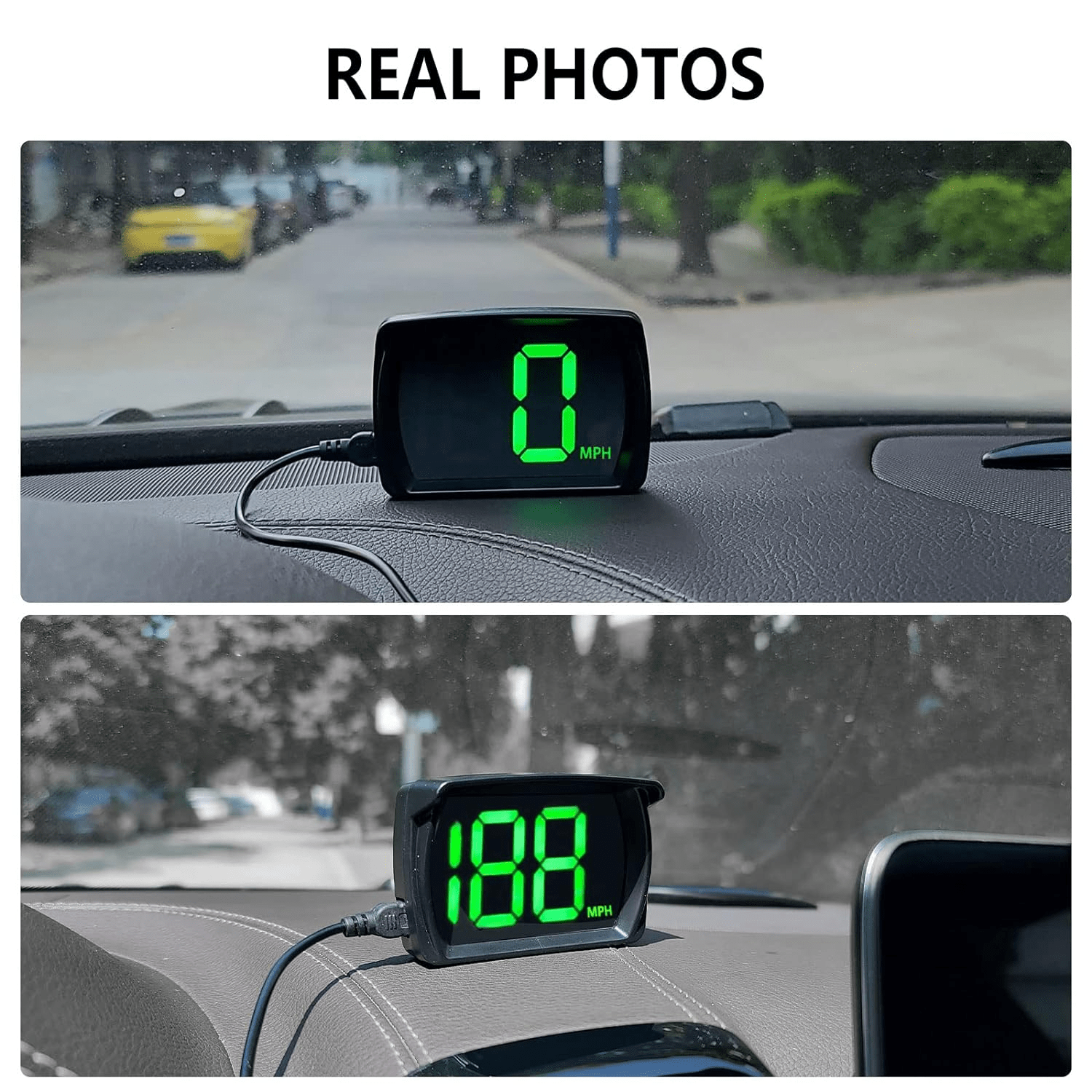 Speedometer HUD, GPS Digital Speed Meter With MPH ,Head Up Display For ...