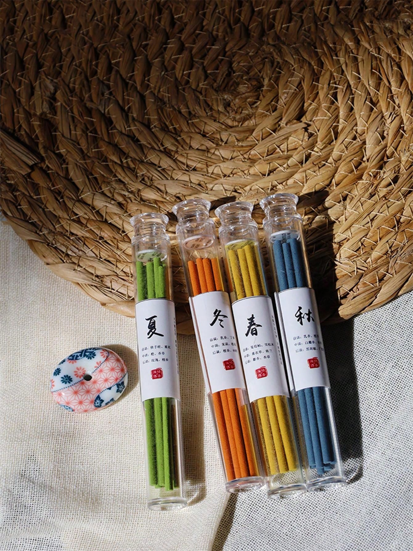 Short & Thick Japanese Incense Sticks For Home, Buddha Hall, Tea Room ...
