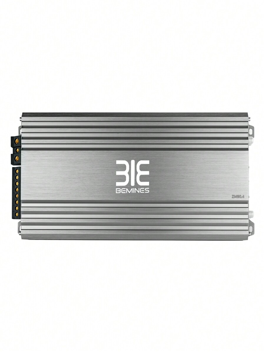1pc Bemines ZM-90.4 Silver Stereo Amplifier With Heat Disspation And ...