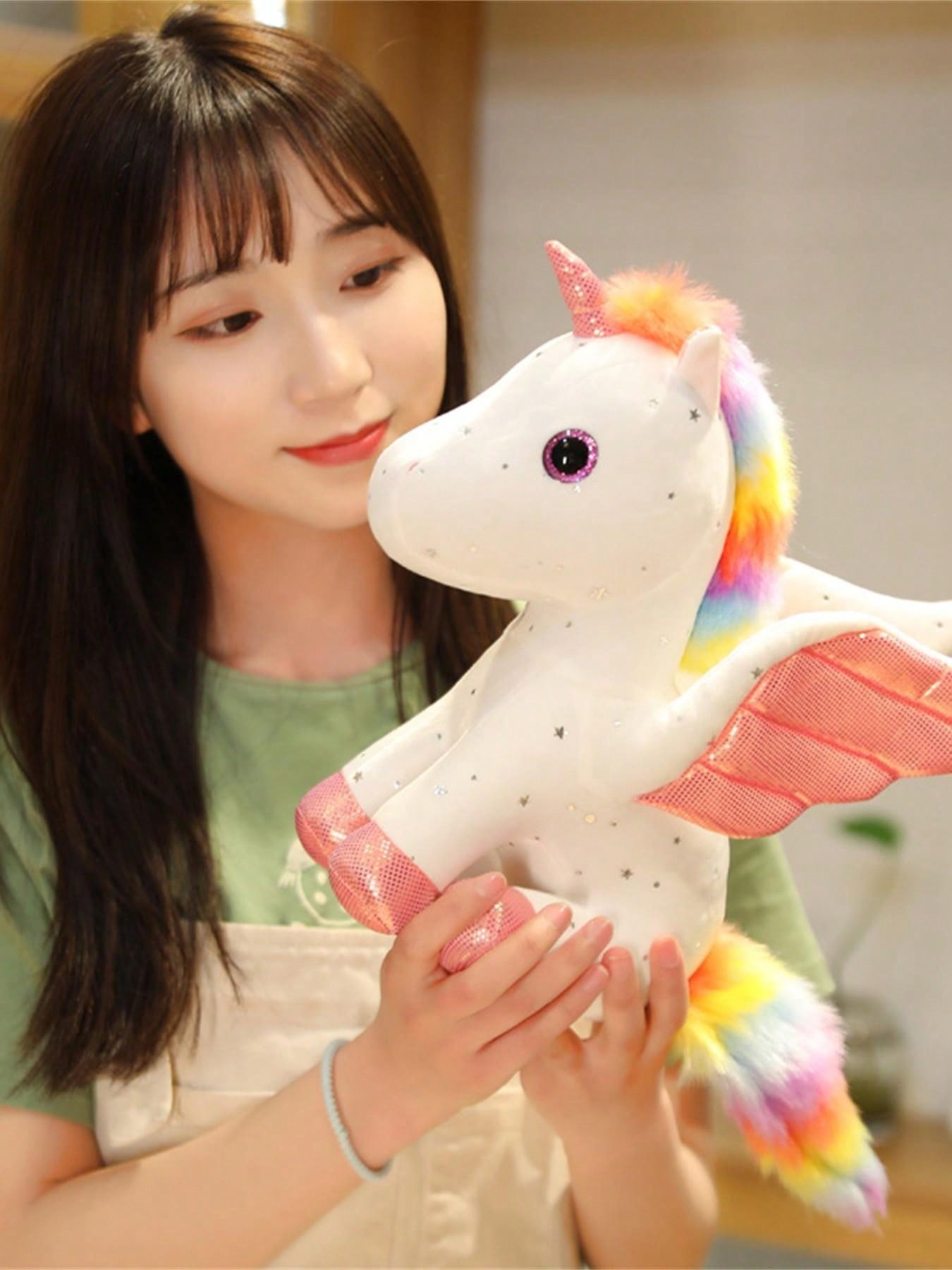 10/20cm Cute And Angel Unicorn Stuffed Animal Plush Soft Toy With ...