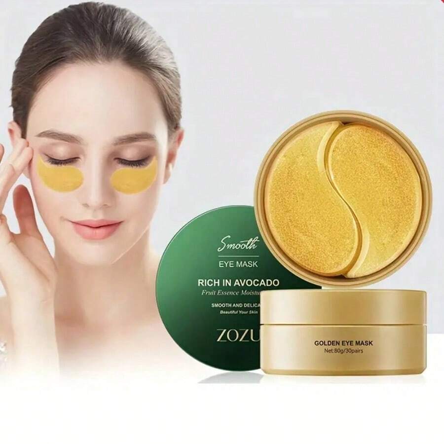 120pcs Moisturizing And Lifting Eye Masks For - Avocado And Golden Eye ...