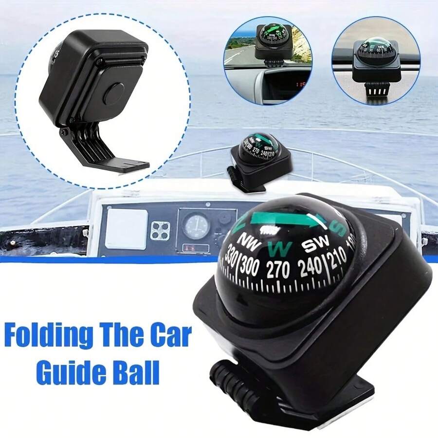 1pc Adjustable Navigation Dashboard Car Compass, Cycling Hiking ...