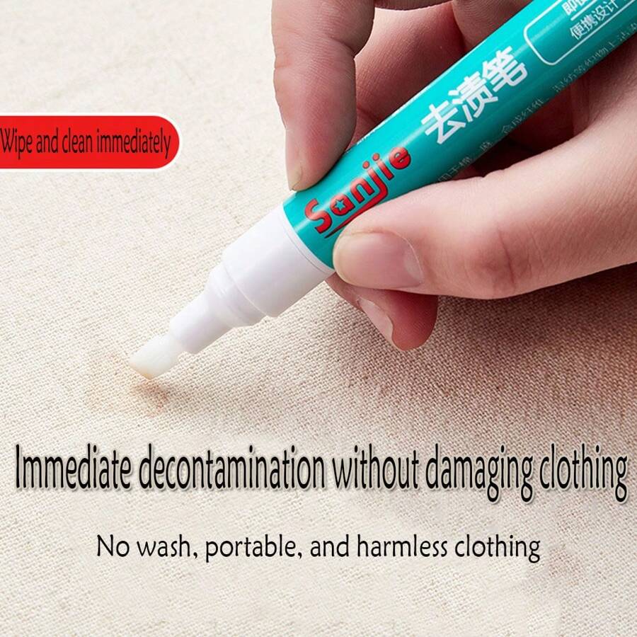 A Portable Stain Removal Pen For Clothes, No Need To Wash, Oil, Or ...