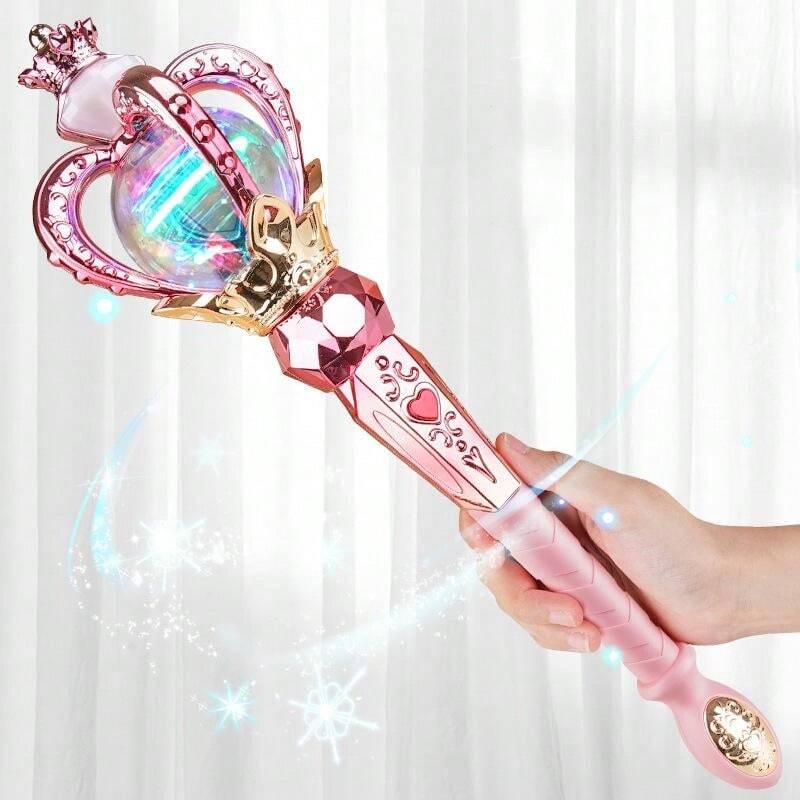Light-Up Fairy Tale Magic Wand For Girls With Princess Costume From And ...