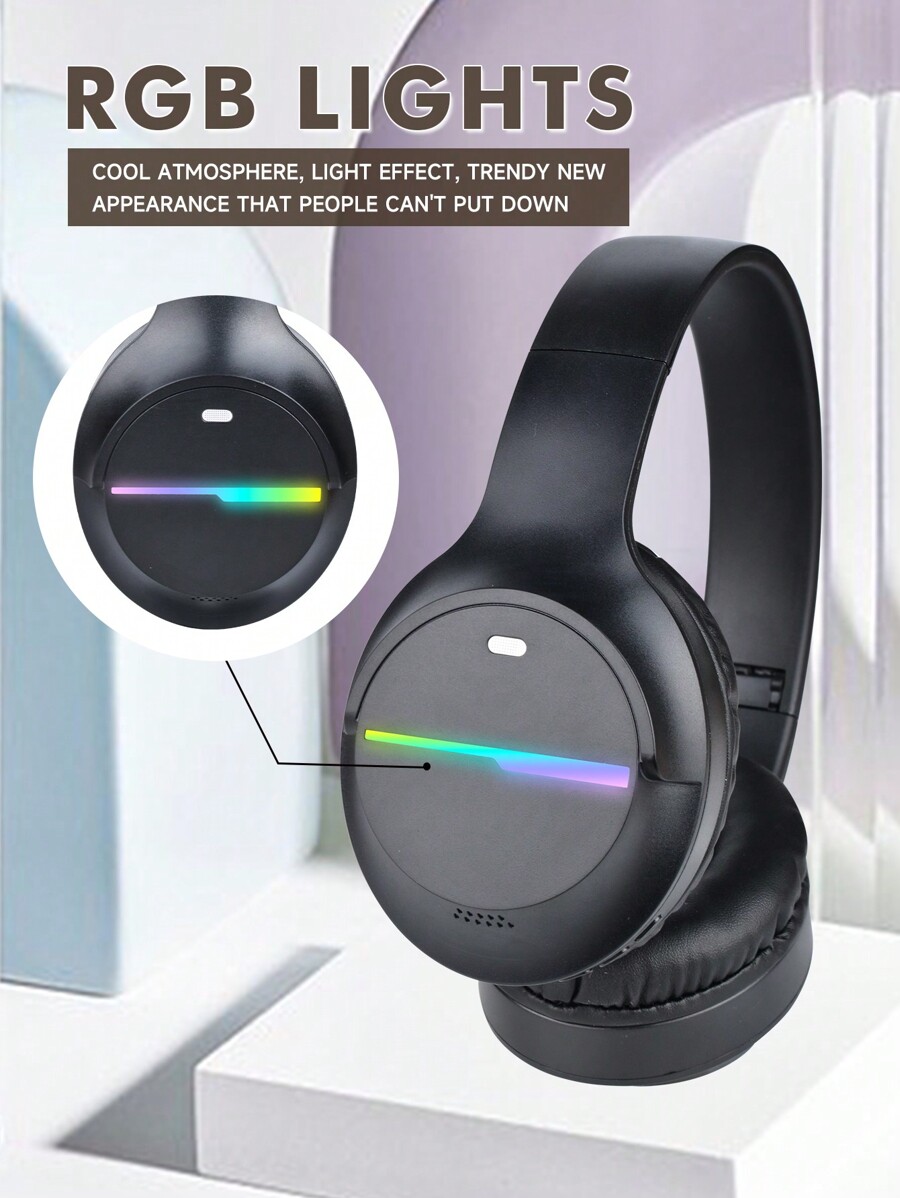 Passive Noise Cancelling Over-Ear Wireless Headphones, Retractable ...