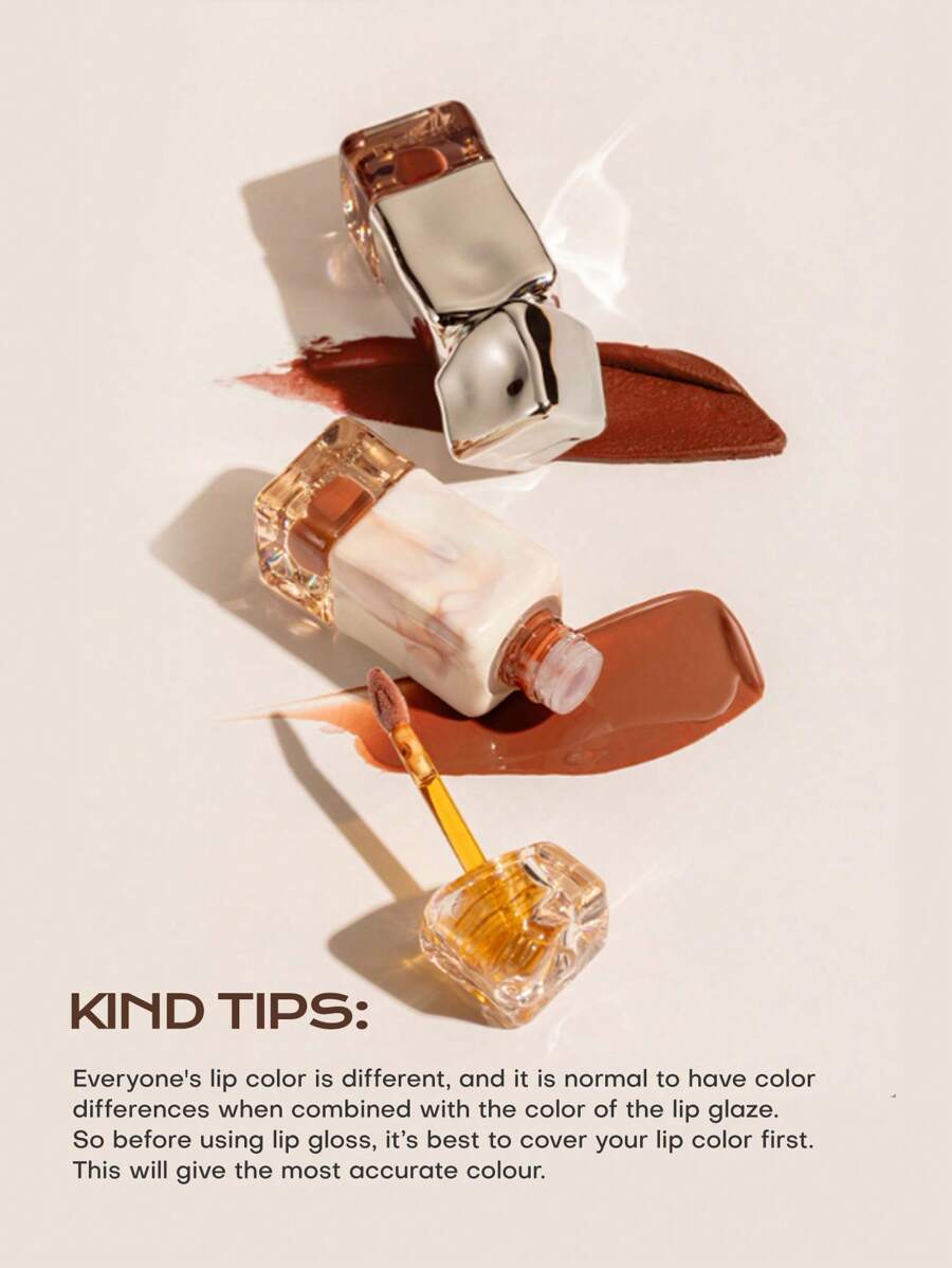 MISTINE Thai Latte Juicy Lip Gloss, Hydrating Lip Jelly Infused With ...