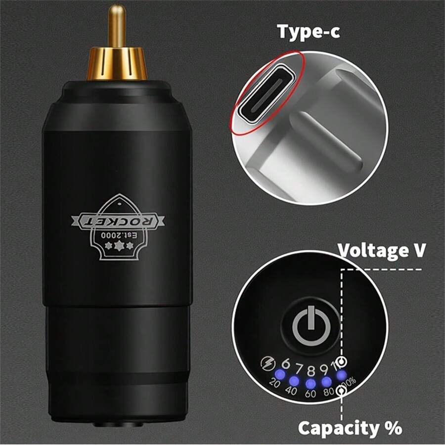 Professional Tattoo Machine Set, Cartridge Needles, Inks Cups, Tattoo ...