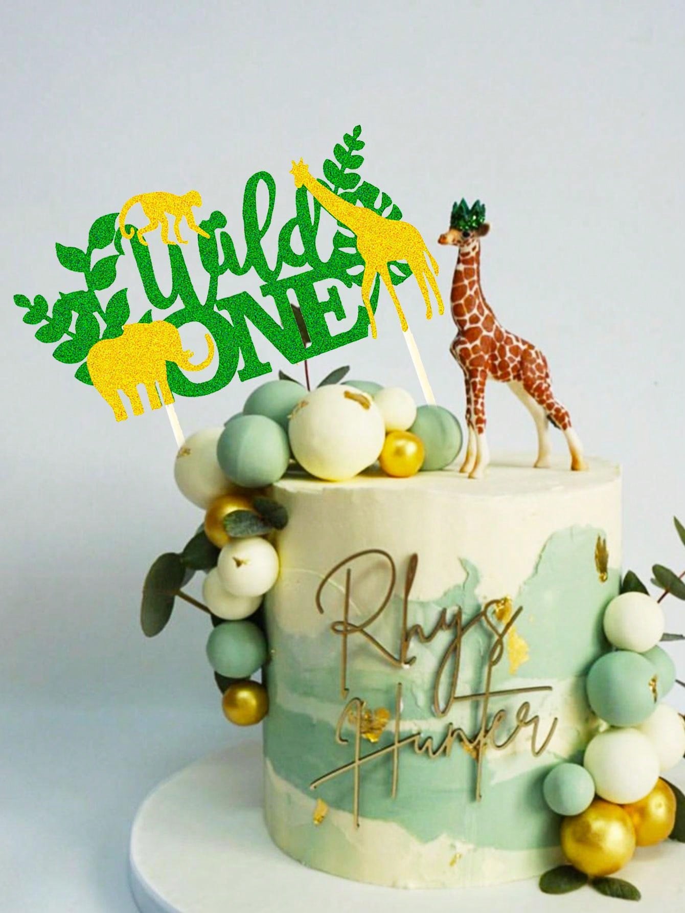 Glitter Dieren Taarttopper Wild Twee Taarttopper Vos Verjaardag ...