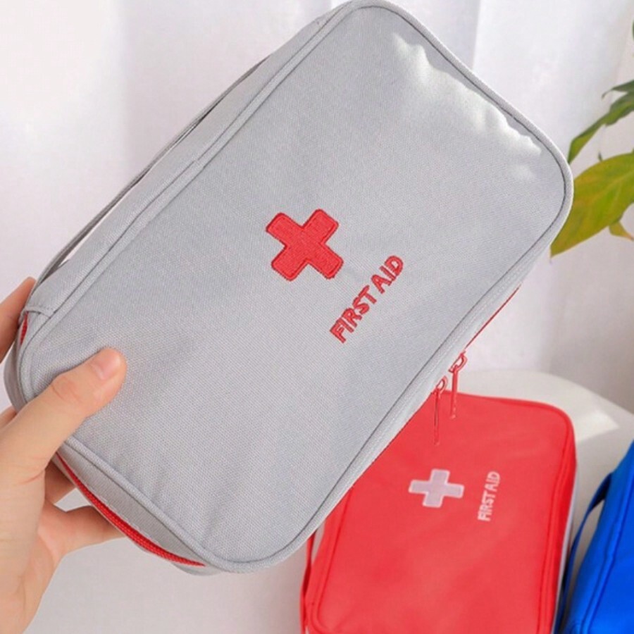 Portable First Aid Kit With Oxford Cloth Material For Emergency And ...