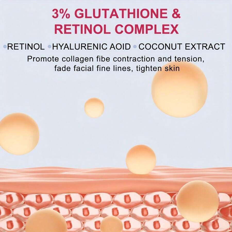 1.7oz/50ml Retinol Cream, Facial Cream With Hyaluronic Acid, 3% ...