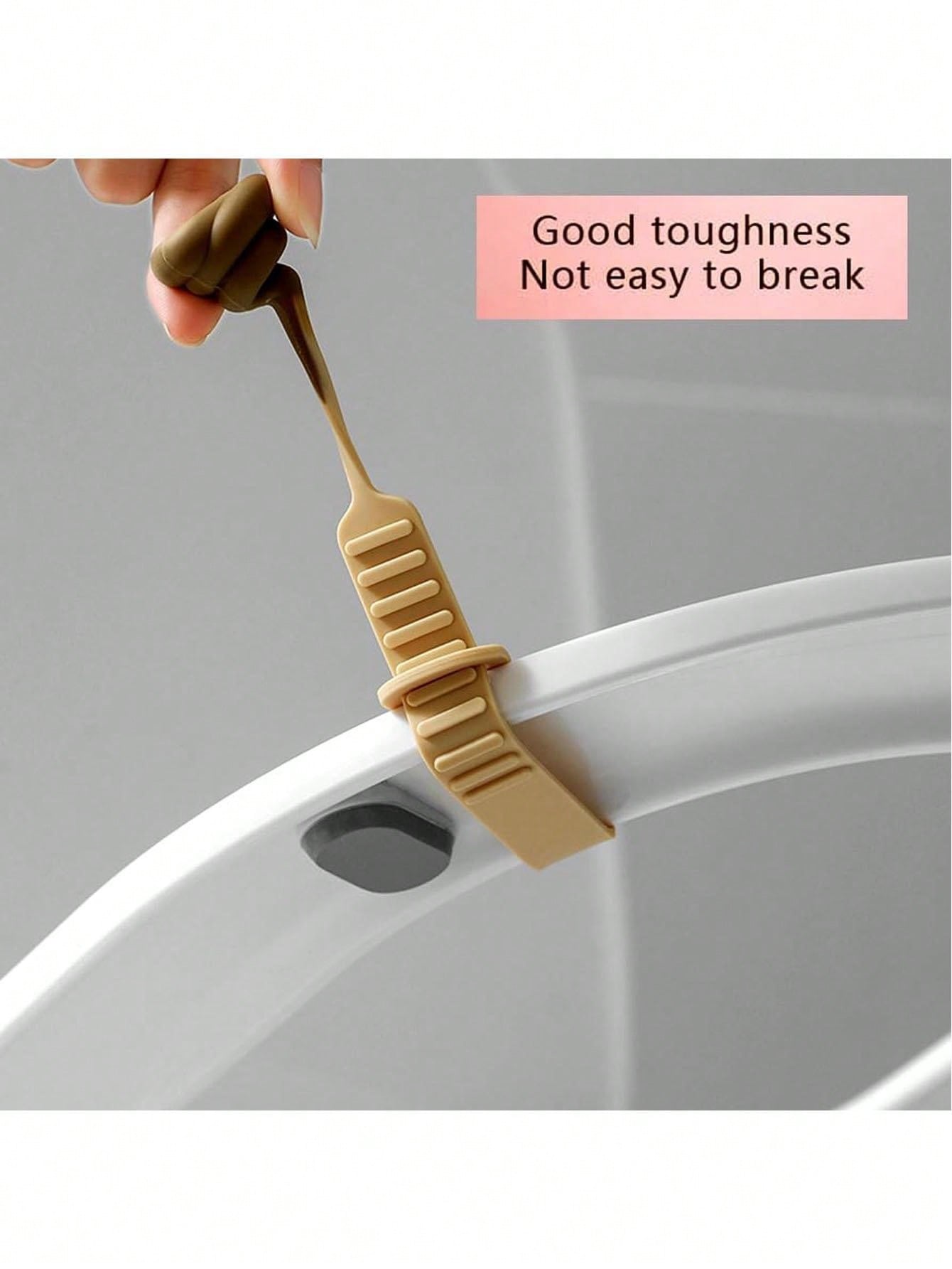 2pcs Silicone Toilet Lid Lifter, Adjustable Toilet Lid Lifter, Non ...
