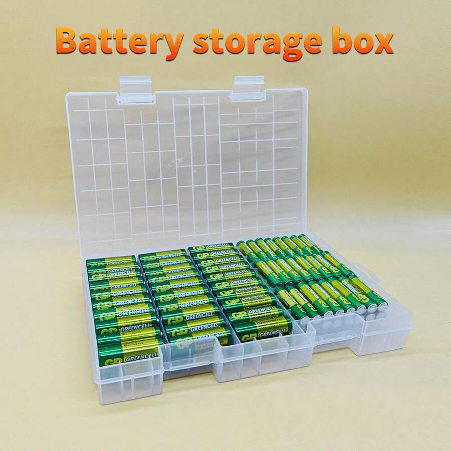 1pc Large Capacity Storage Box For 5th And 7th Batteries, Size: 27.5*17 ...