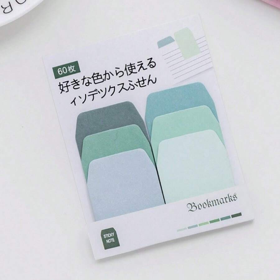 Fluorescent Color Self-Adhesive Sticky Notes For Memo, Bookmarking ...