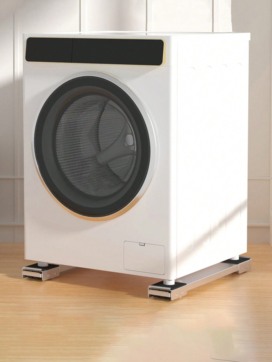 1 Pair Silent Movable And Stretchable Washing Machine Base, Laundry ...