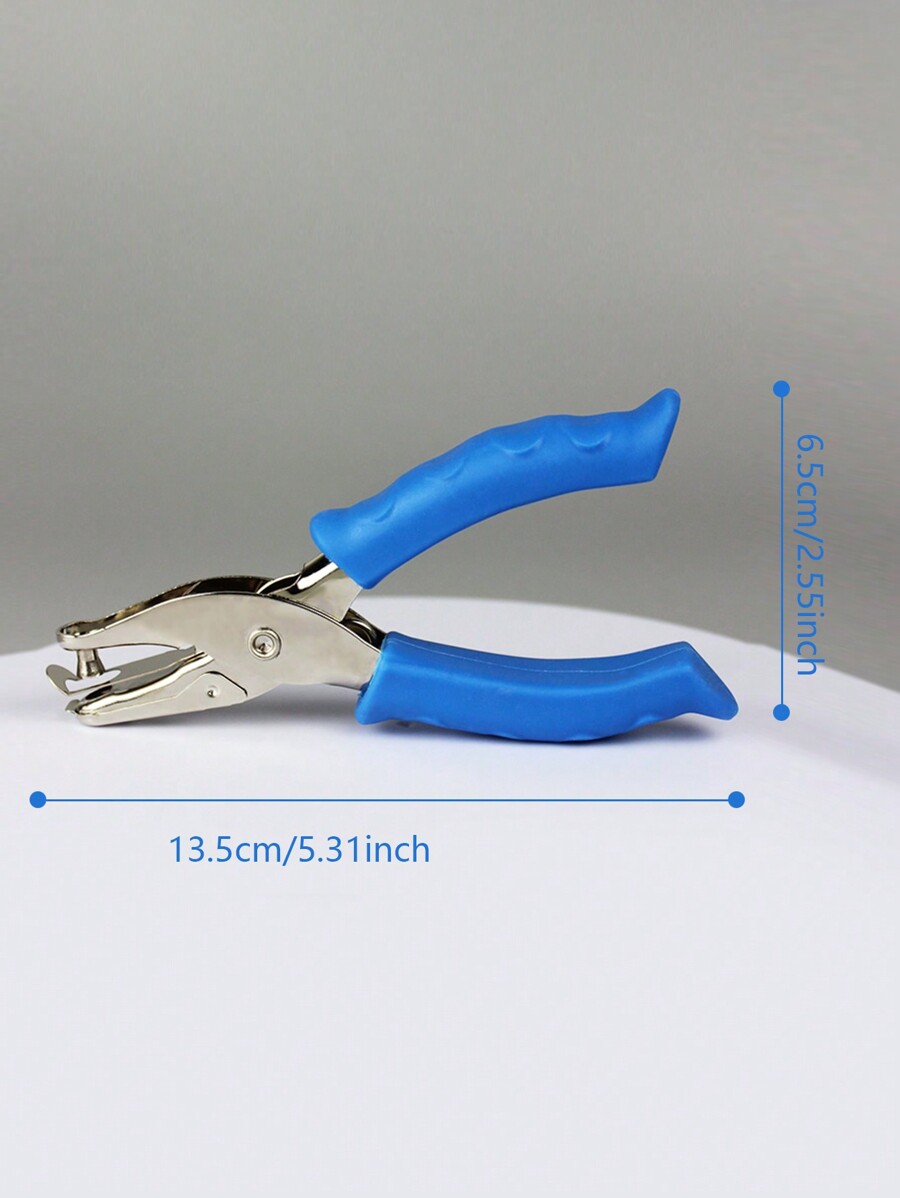 Handheld Binding Puncher With Circular Hole Paper Punch Tool, Portable ...