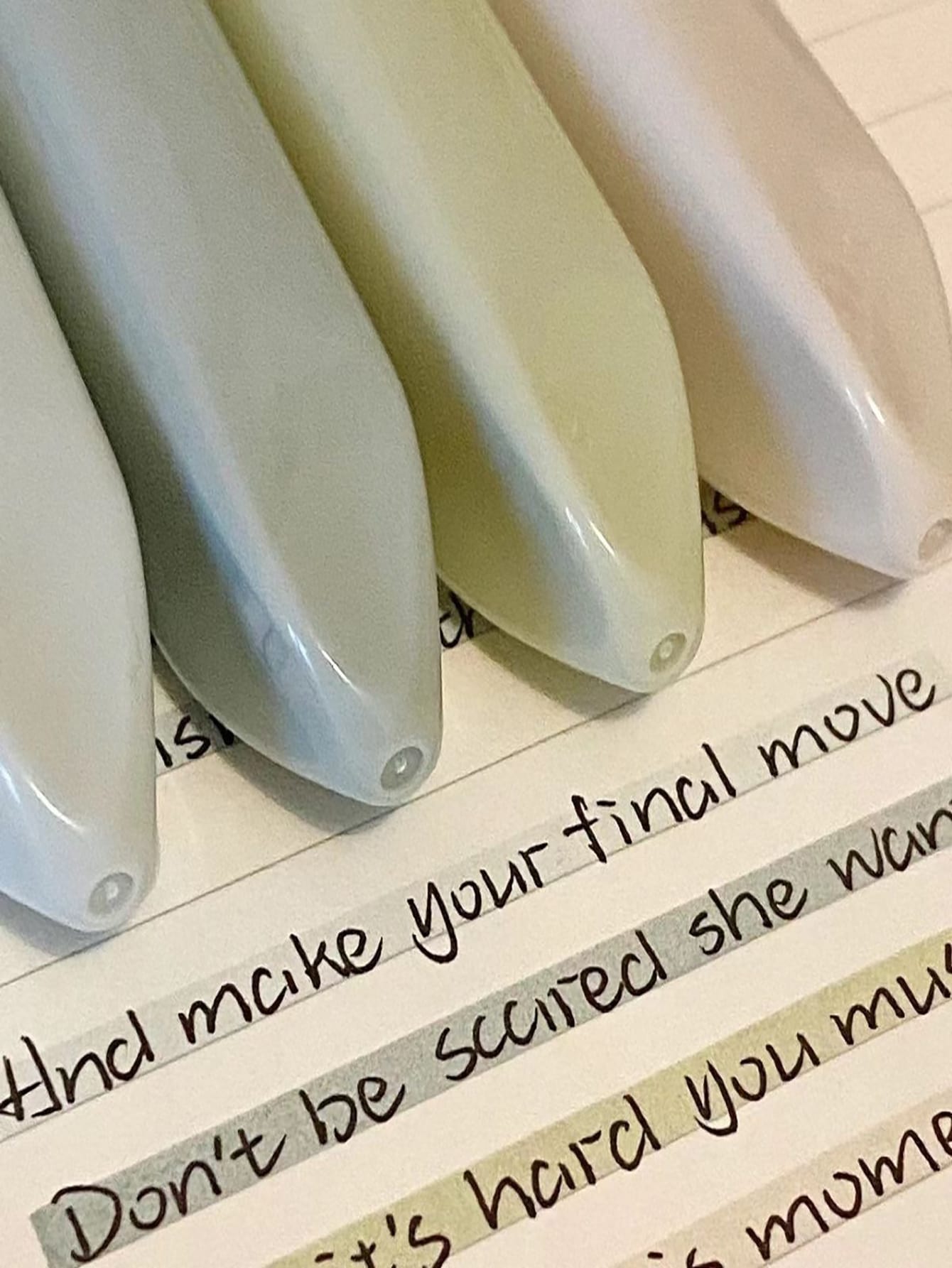 4pcs Lipstick-Shaped Highlighter Pen, Multicolor For Note Taking & Diy ...