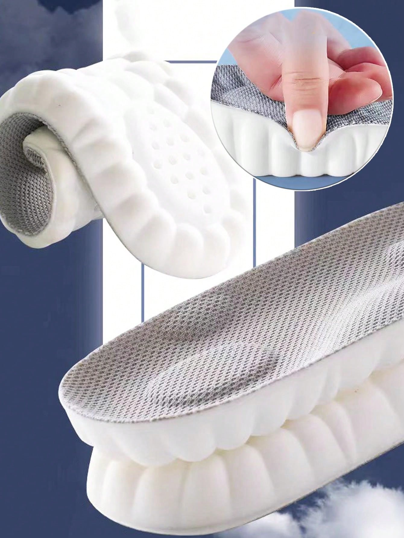 1pc Stinky Feeling 2.5cm Height Increase Insole, Women's Winter Warm ...