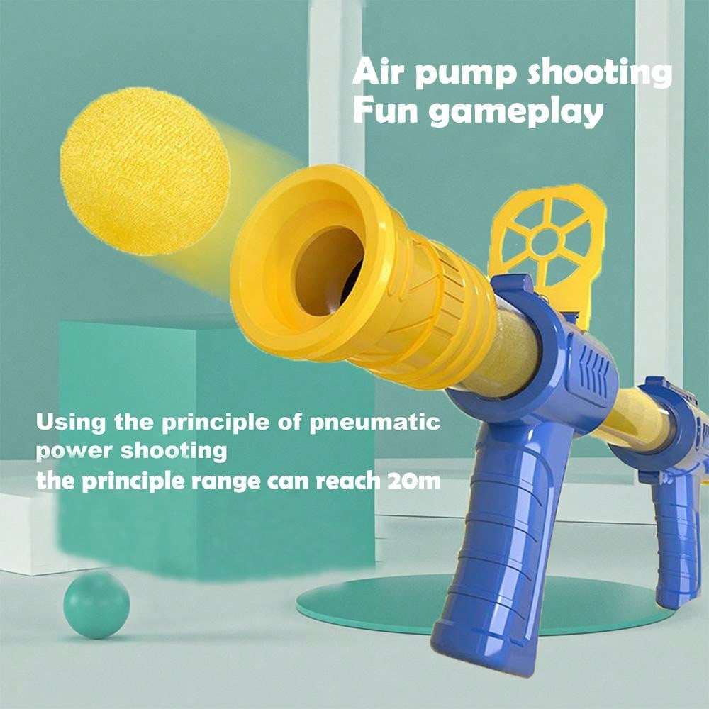 Shooting Ducks Soft Dart Gun, Air Powered Toy Guns With Moving Target ...