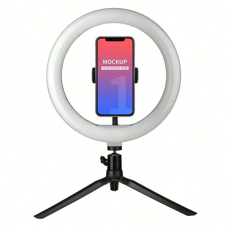 10-Inch Ring Led Fill Light With Tripod Stand & Beauty For Live ...