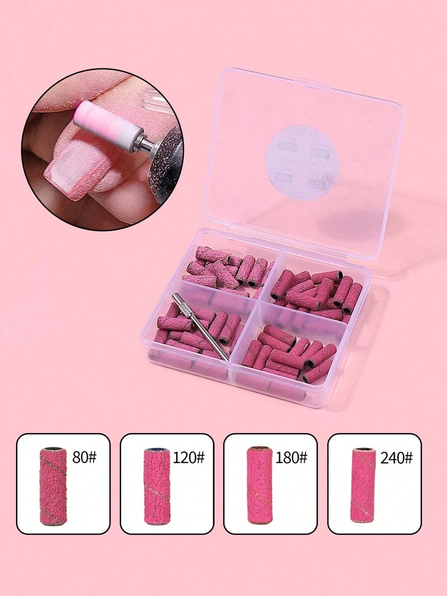 Mini Size Nail Sanding Band Kit With Bearing, Including 60pcs 3mm ...
