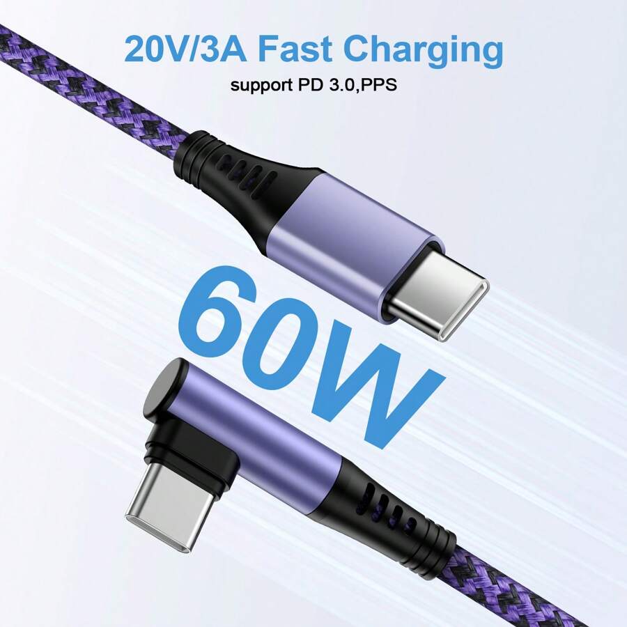 Câble de charge USB C de 6 pi compatible avec la charge rapide pour iPhone 15/15 Pro/15 Pro Max ...