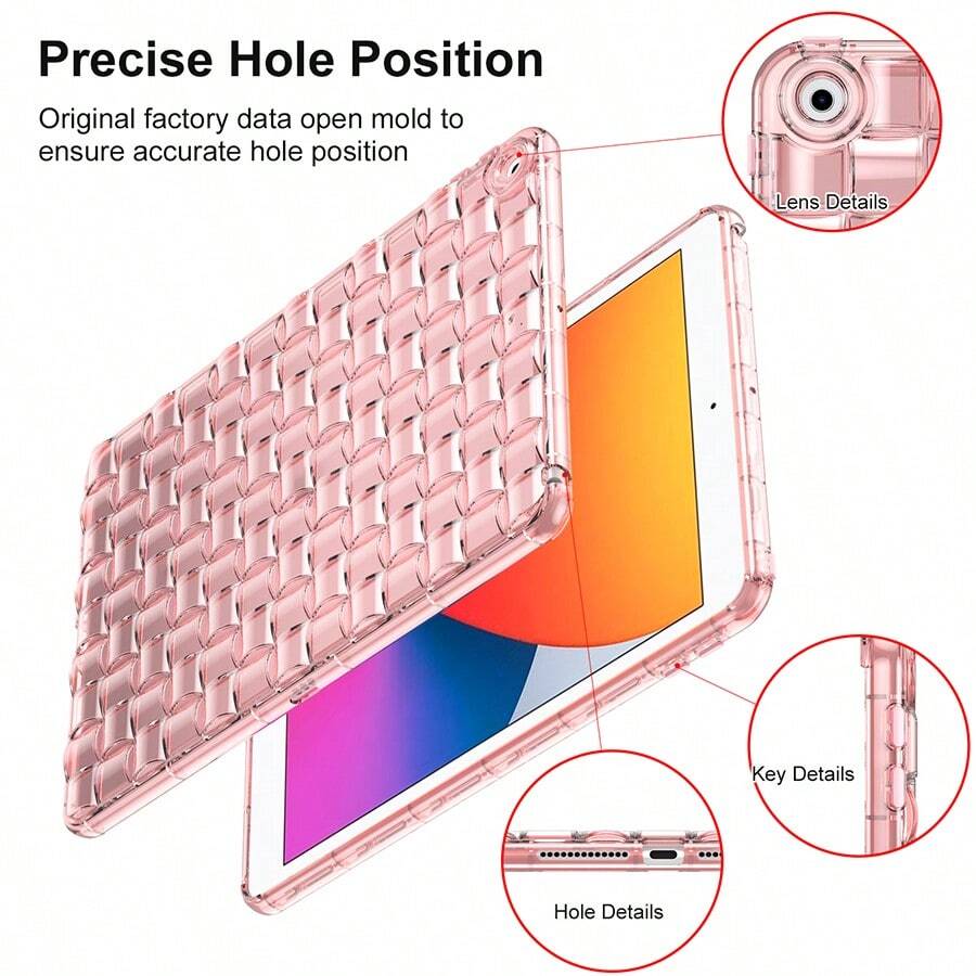 Ipad Ice Cube Style Transparent Shockproof Protective Case | SHEIN UK