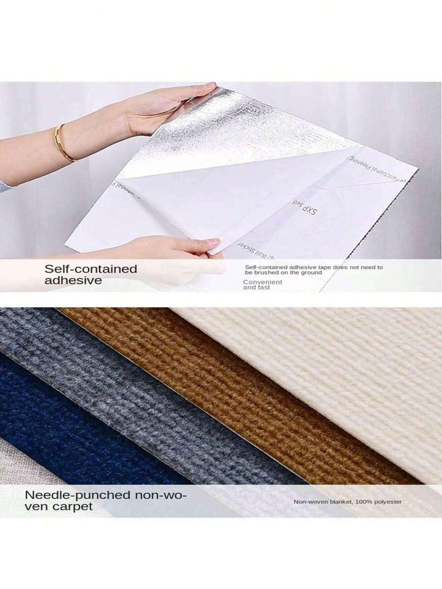 Self-Adhesive Floor Tiles, Suitable For Commercial Cement Floors ...