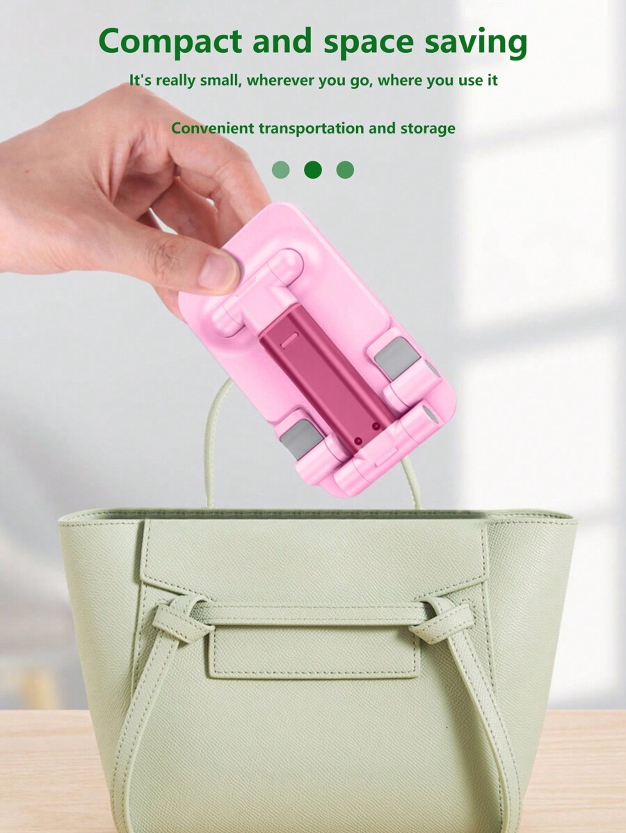 Foldable Mobile Phone Tablet Stand Holder, Angle Height Adjustable For ...