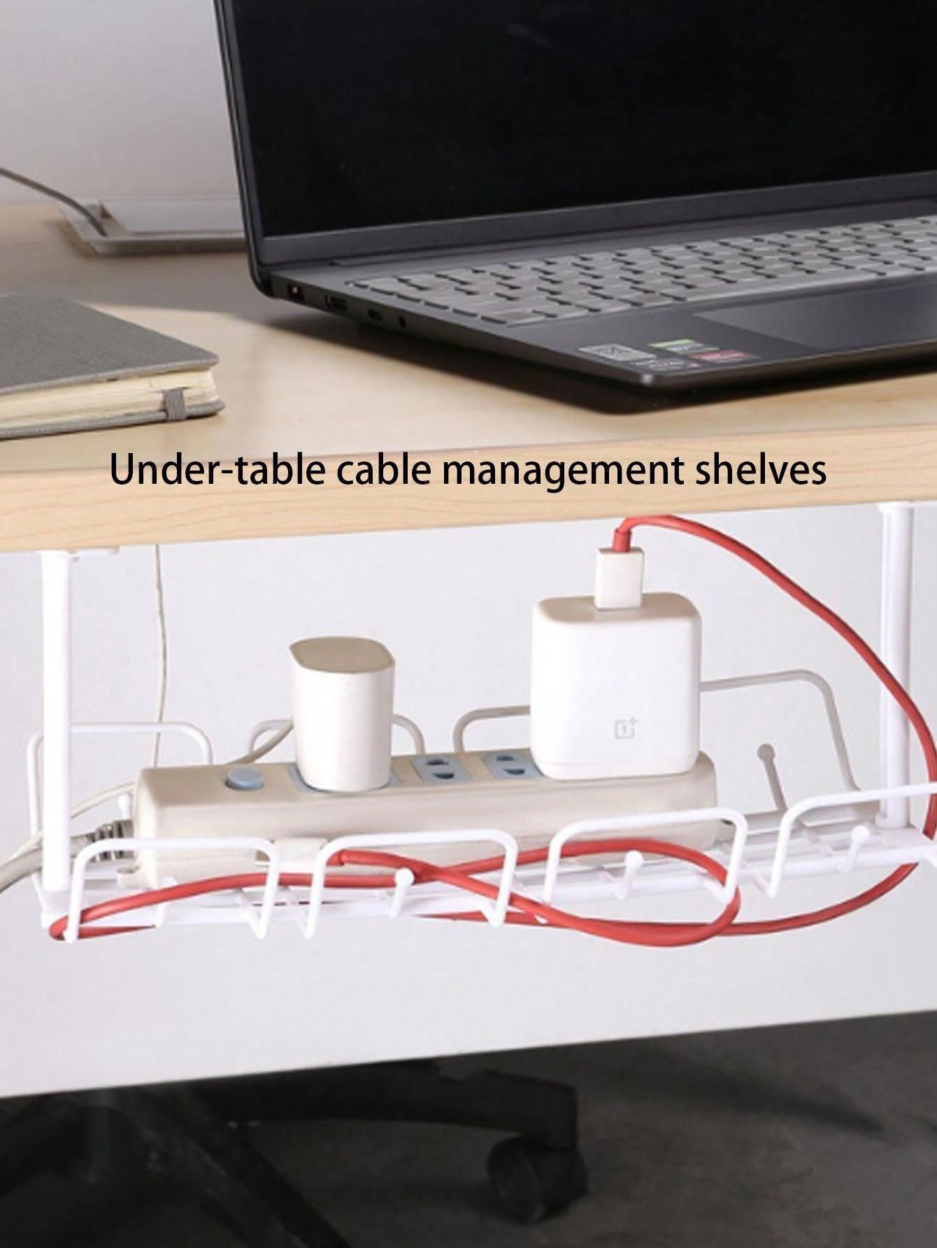 Cable Organizer Box For Desk, Power Strip Cord Management, Under Desk ...