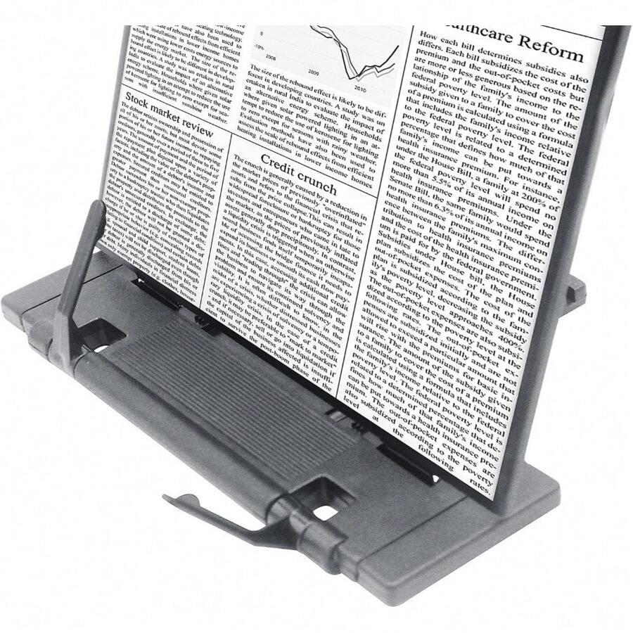 1PC Desktop Document Bookshelf With 7 Adjustable Paper And Copy Holders ...