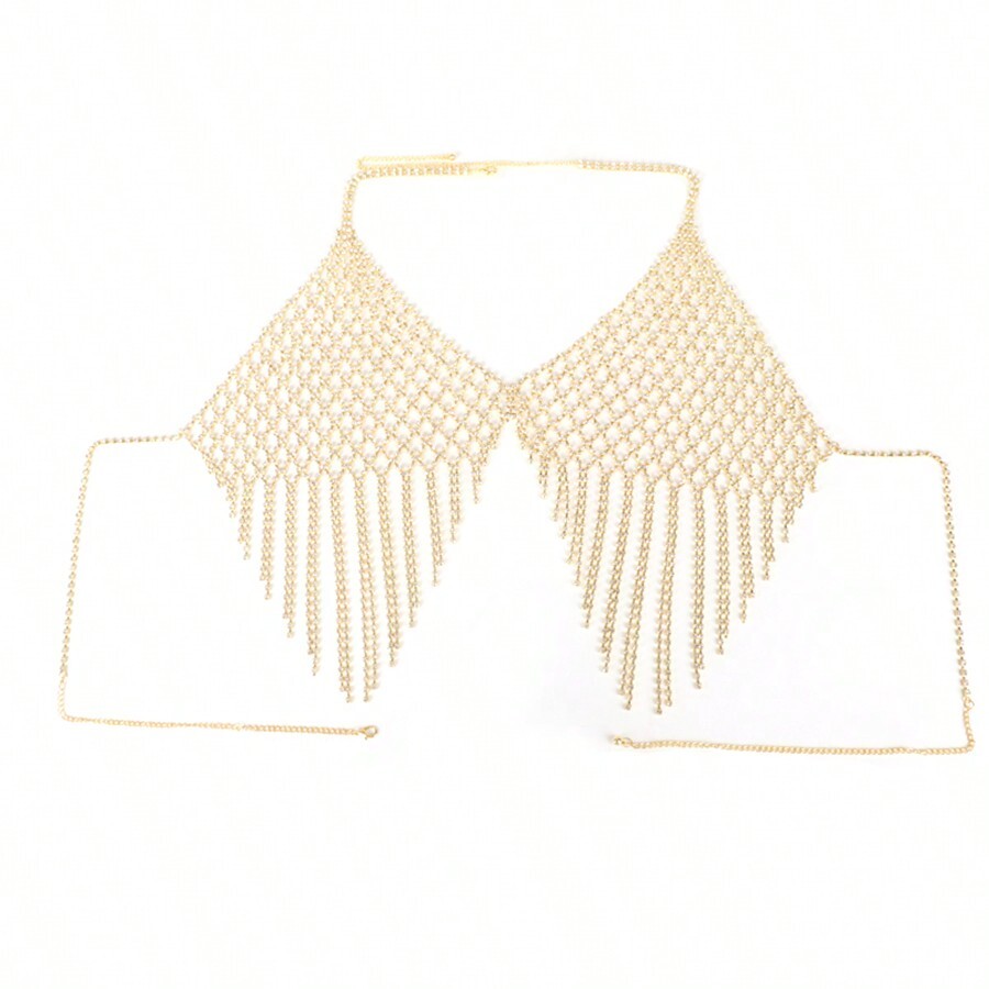 Summer Beach Swimsuit Sexy Rhinestone Body Chains For Women To Wear At ...