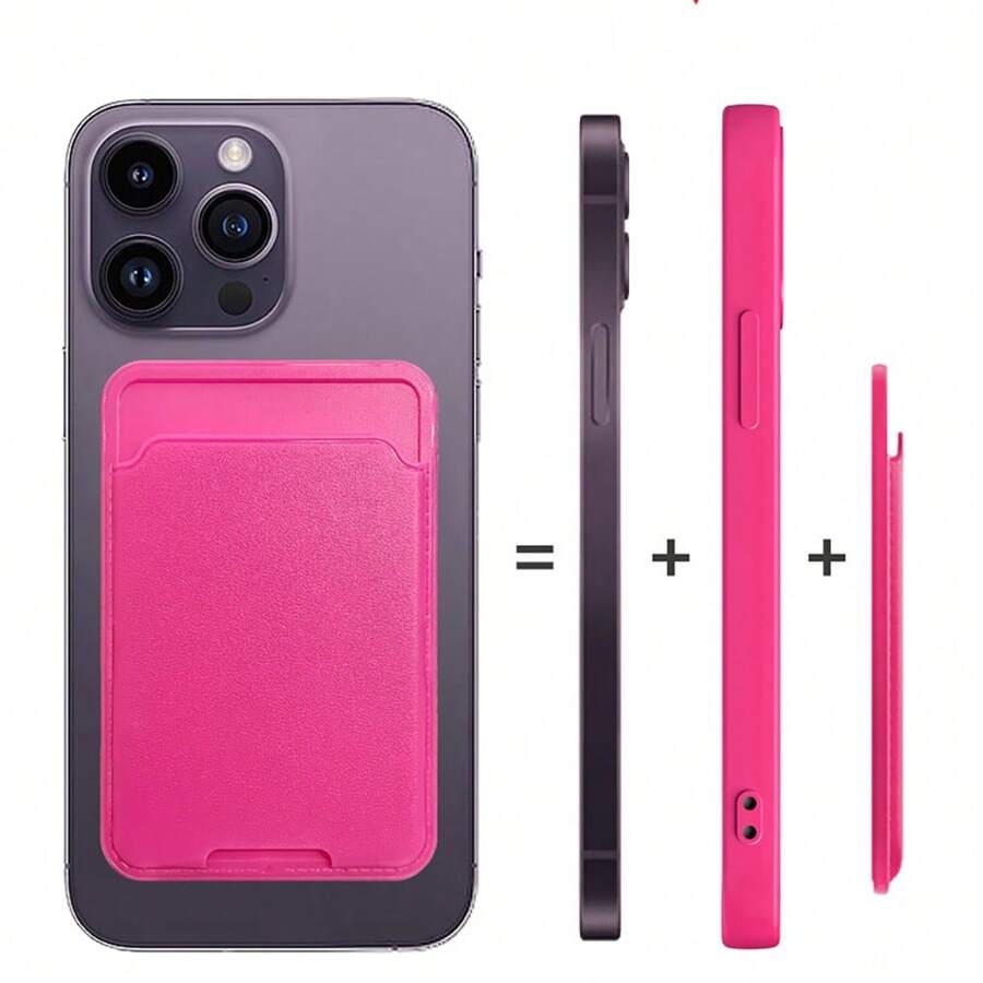 Universal Adhesive Phone Back Card Holder, Compatible With Most ...