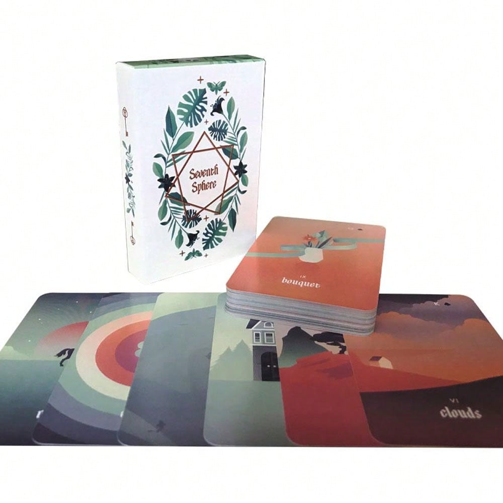 Sphere Lenormand Oracle Card Game, English Version, Family Gathering ...