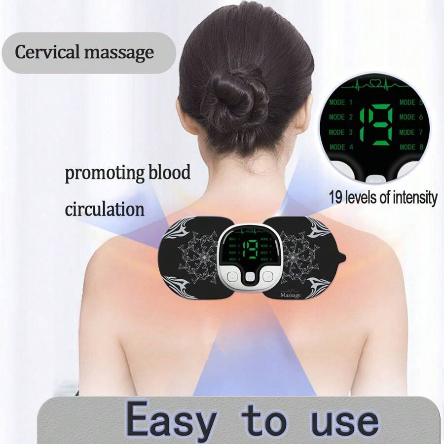 Electric Smart Neck Massager , Mini Portable Massage Device For Back ...