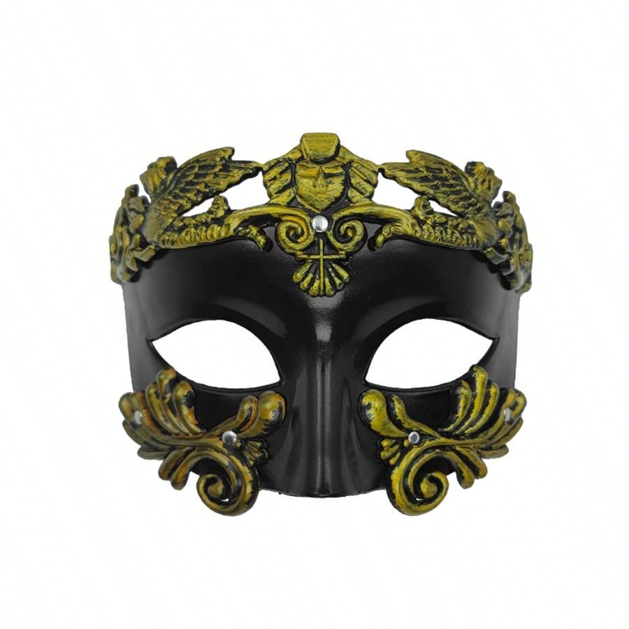 1pc Men's Masquerade Party Mask, Ancient Greek Roman Mythology Design ...