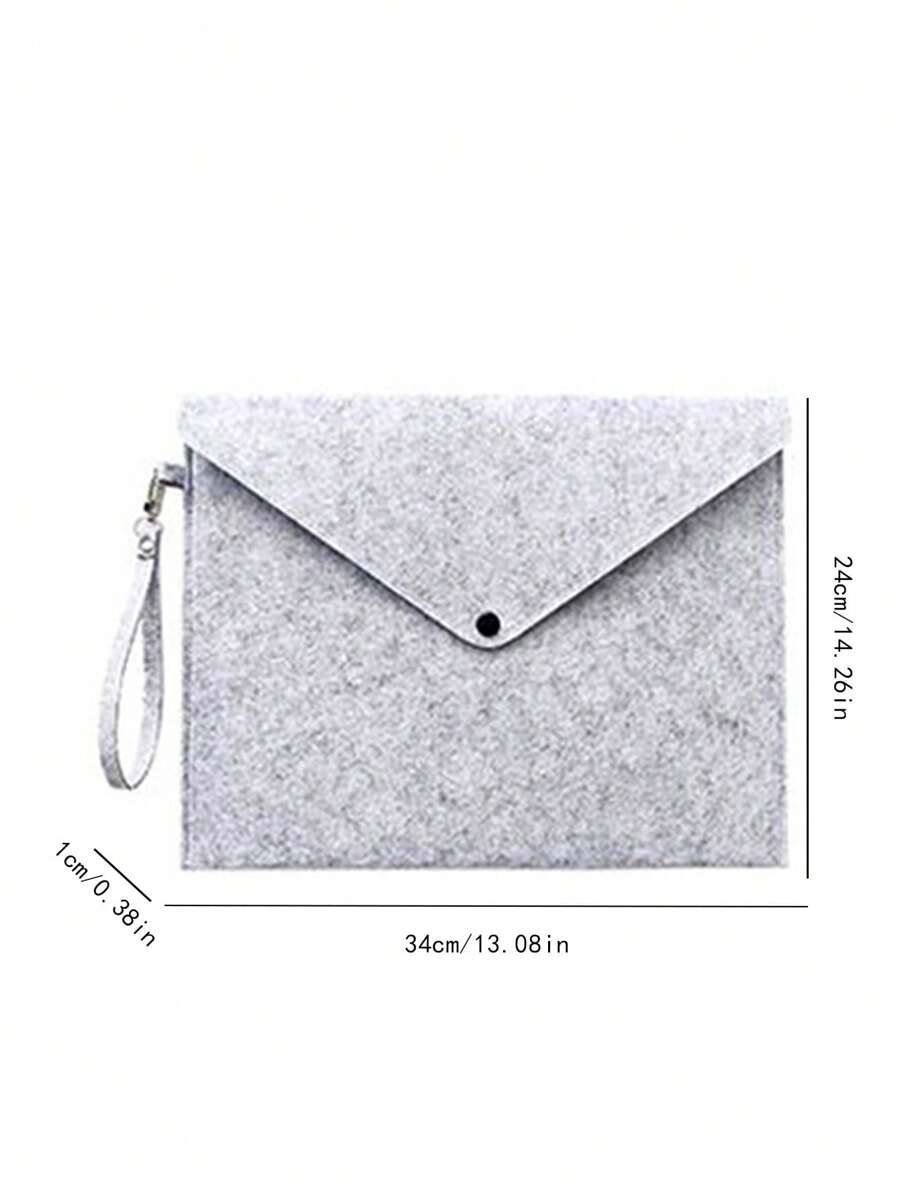 Fashionable Simple Handheld Felt A4 Document Bag, Office File Folder ...